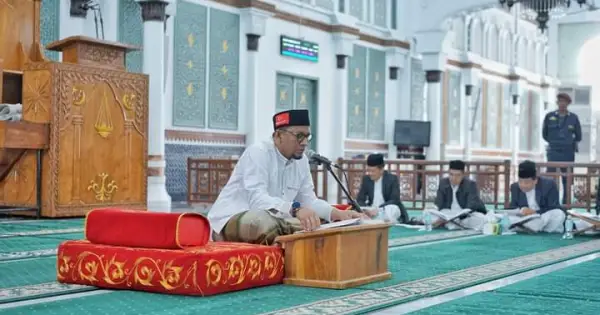 Syech Fadhil Ikuti Uji Mampu Baca Alquran