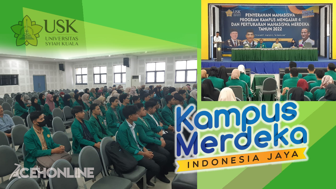 FKIP USK Lepas 131 Mahasiswa KM dan PMM Program Kemdikbud