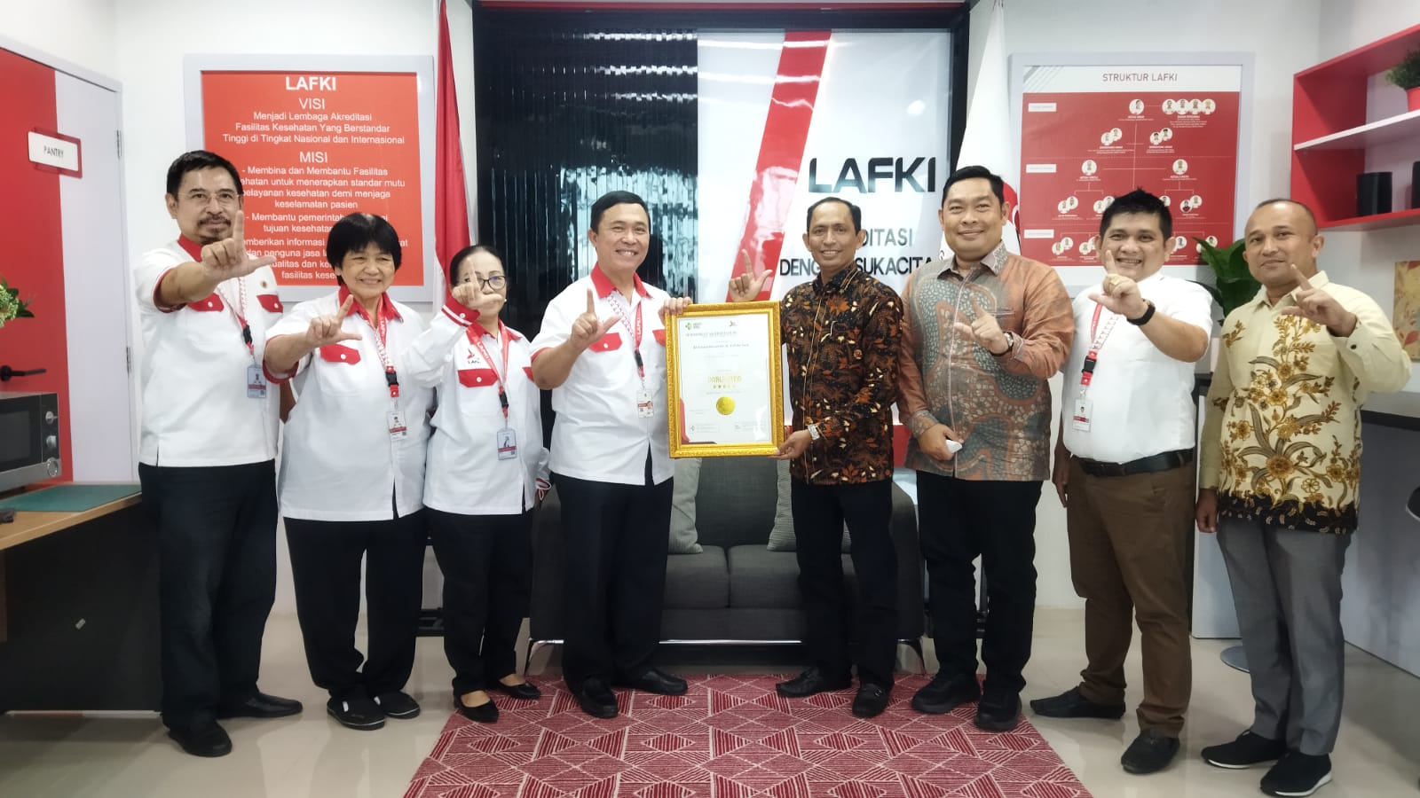RSUDYA Tapaktuan Resmi Kantongi Sertifikat Akreditasi Paripurna dari LAFKI