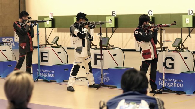 Indonesia Raih Medali Emas Pertama Asian Games 2023 dari Cabor Menembak