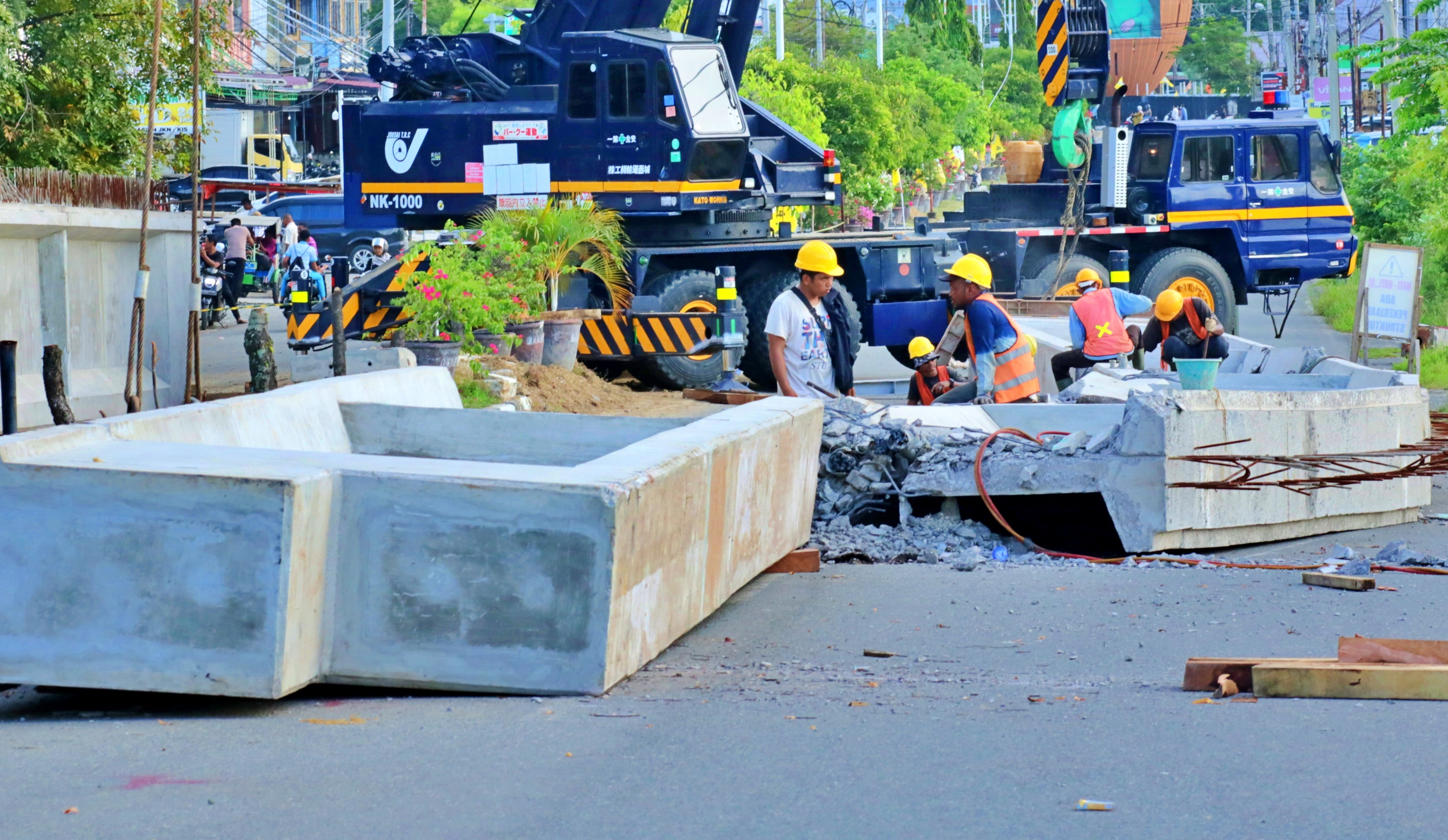 Beton Gridel Kembali Patah, Proyek Rp14 Miliar di Pidie Dihentikan