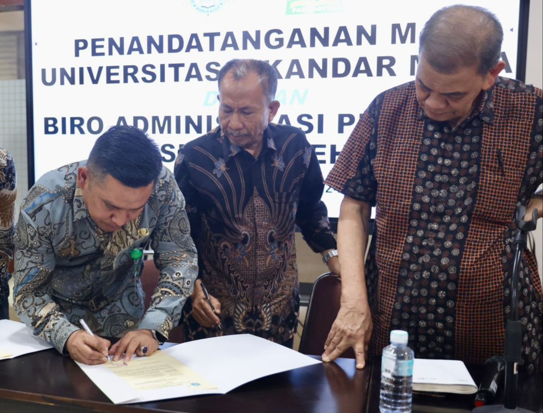 Dukung Program MBKM, Pemerintah Aceh Tandatangani MoU dengan Unida