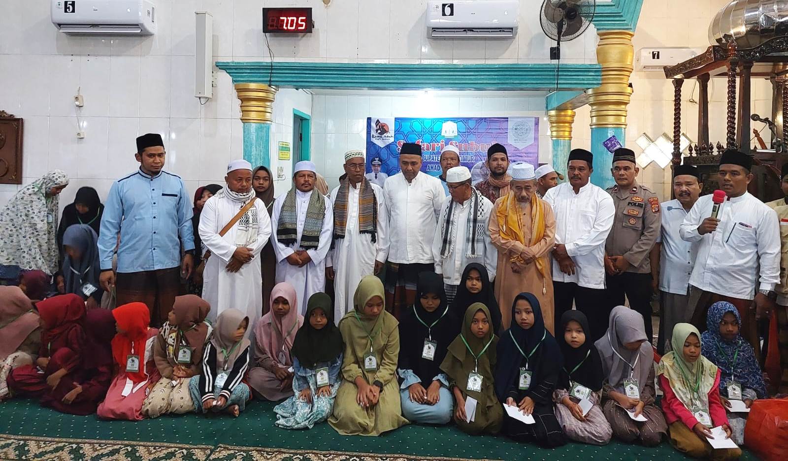 BKPRMI, Pemkab dan Pejuang Subuh Aceh Timur Santuni Ratusan Anak Yatim